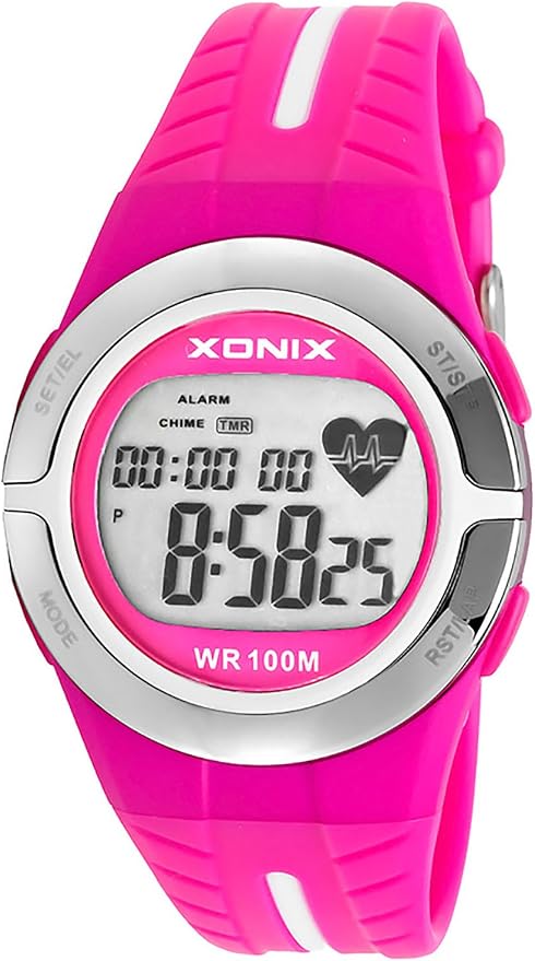 XONIX WR 100M Watch, Heart Rate Monitor, HR Zones, BMI, Exercise Data ...