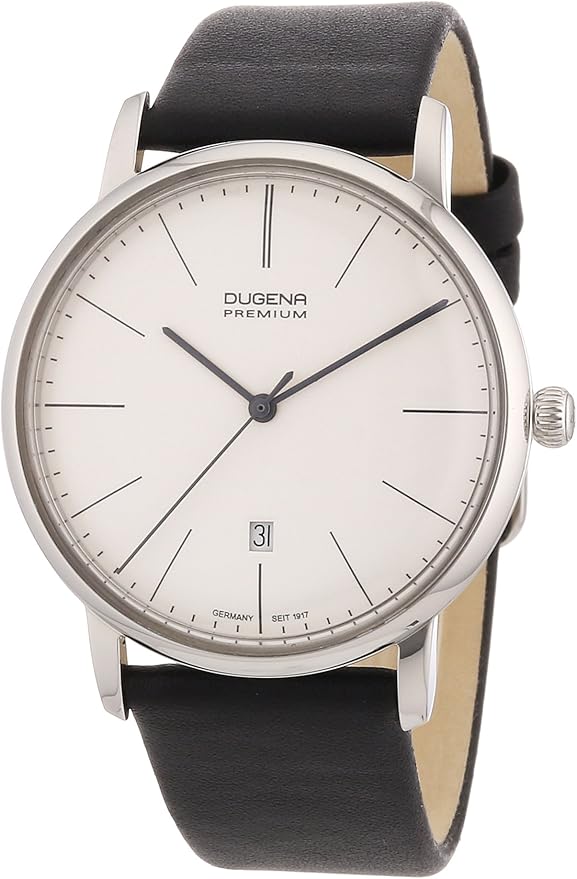 Dugena Men's Quartz Watch Dugena Premium 7000032 with Leather Strap ...