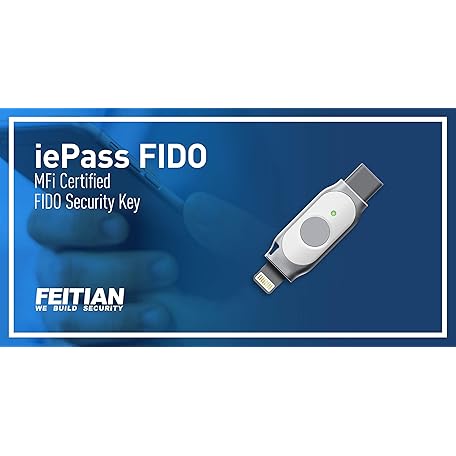 Mua FEITIAN iePass K44 Dual-Connector iOS USB Security Key - Two Factor ...