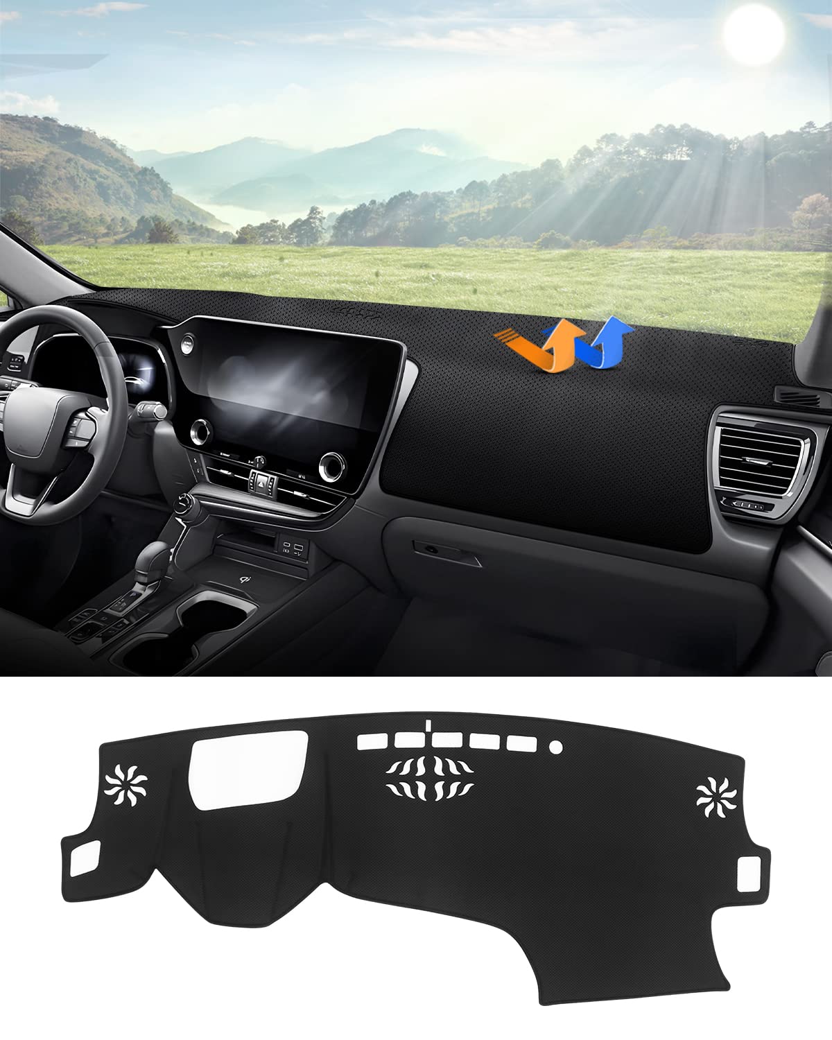 Autorder Dashboard Cover Mat Fit for 2022 2023 2024 2025 NX NX 250/NX 350/NX 350h/NX 450h ...