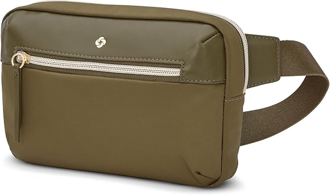 Samsonite Women's Solutions, Olive, RFID Convertible Waist Pack: Amazon ...