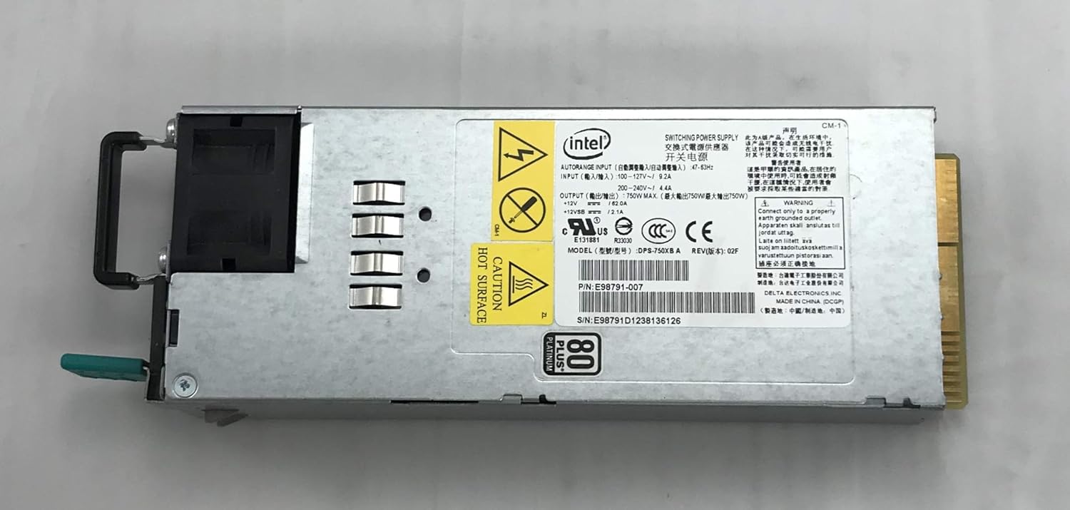 Amazon.com: INTEL DPS-750XB A 750W Power Supply E98791-007: Computers ...