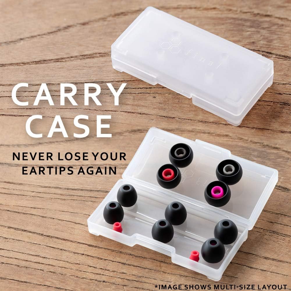 Final Audio Type E Silicone Eartips with Case and Nozzle Adapter - EU ...