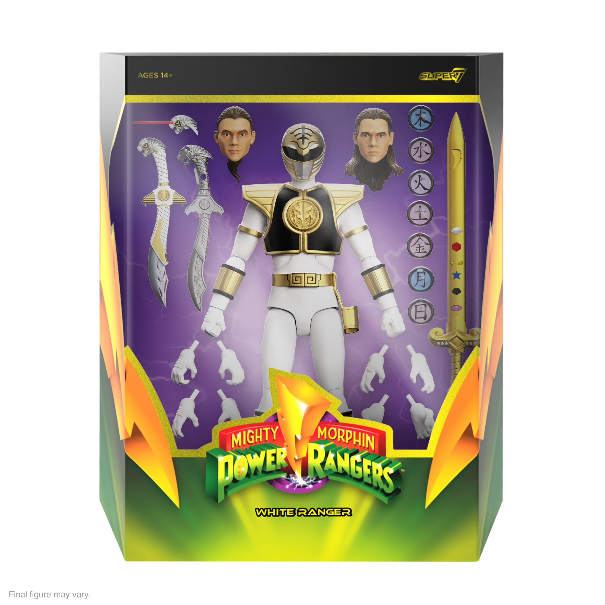Mua Super7 ULTIMATES! Mighty Morphin Power Rangers White Ranger - 7 ...