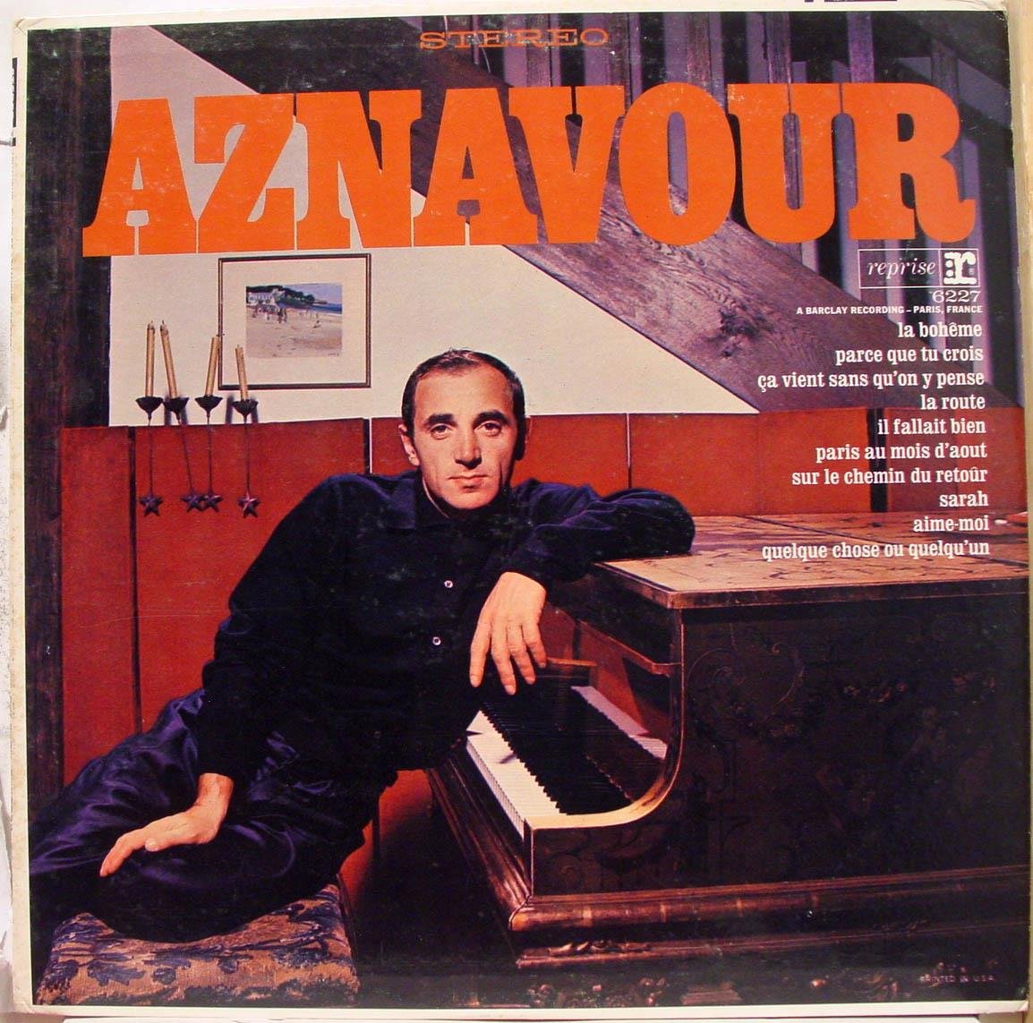 Charles Aznavour - Charles Aznavour Aznavour vinyl record - Amazon.com ...
