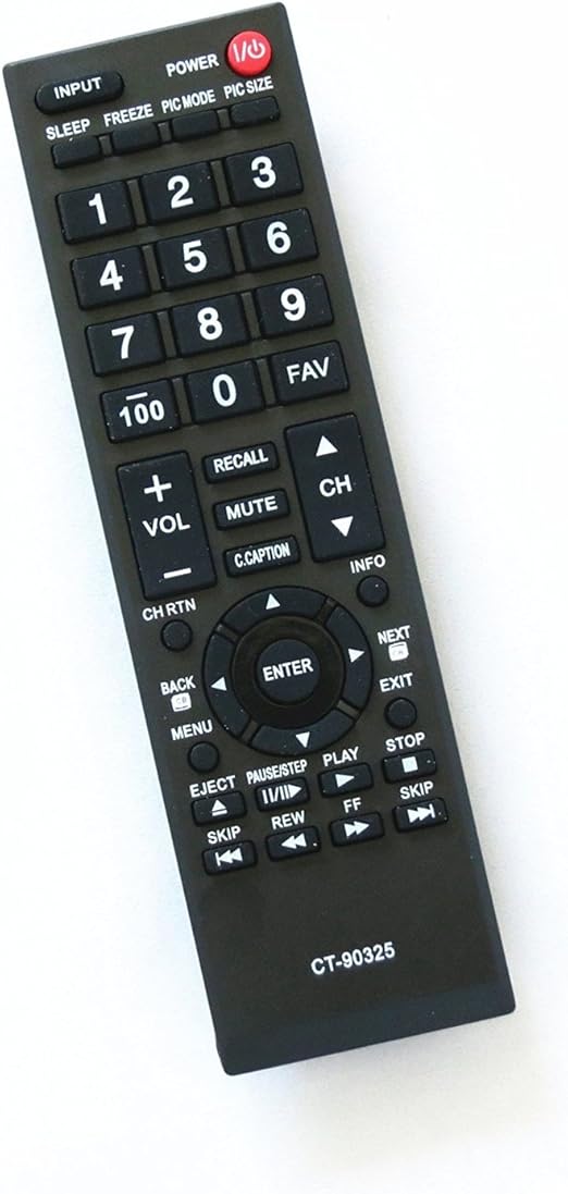 Amazon.com: Generic Remote Control CT-90325 fit for Toshiba 55S41U ...