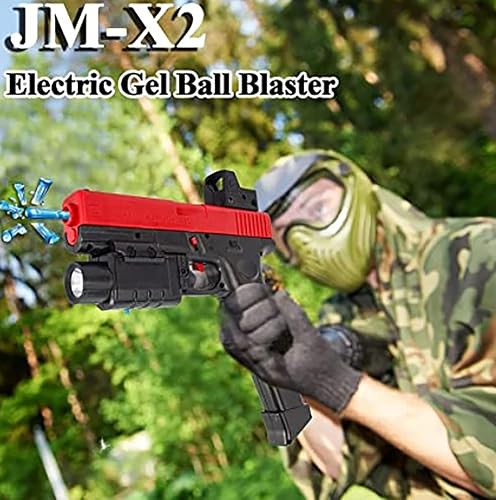 Gel Blaster Toy X5 With 3 Hoppers & Goggles – Upgraded Version, 100 Ft ...