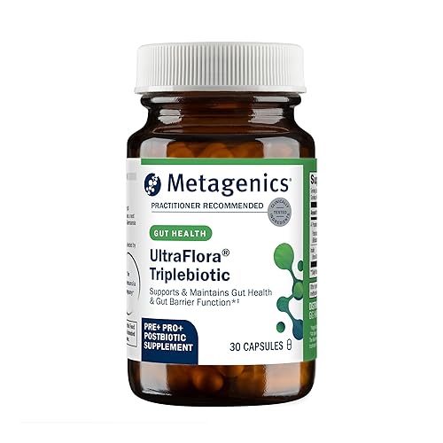Metagenics UltraFlora Triplebiotic - Prebiotic, Probiotic & Postbiotic ...