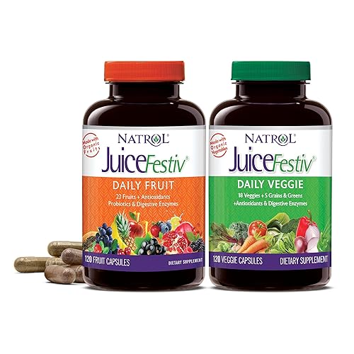 Natrol JuiceFestiv, The Ultimate Fruit and Veggie Super-Food to Support ...