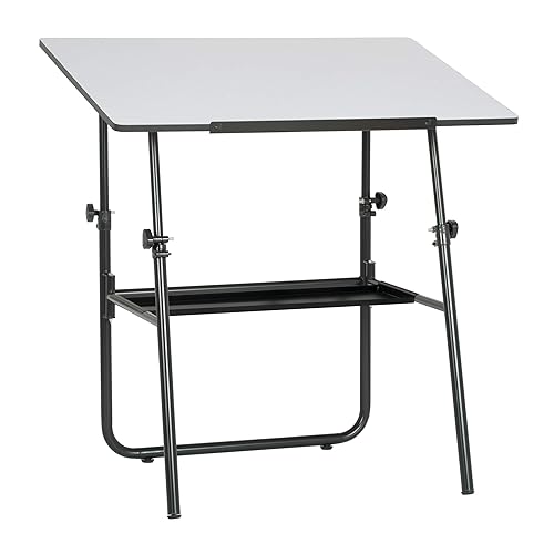 Studio Designs Ultima Foldable Crafting Station - 42"W X 30"D Drafting ...