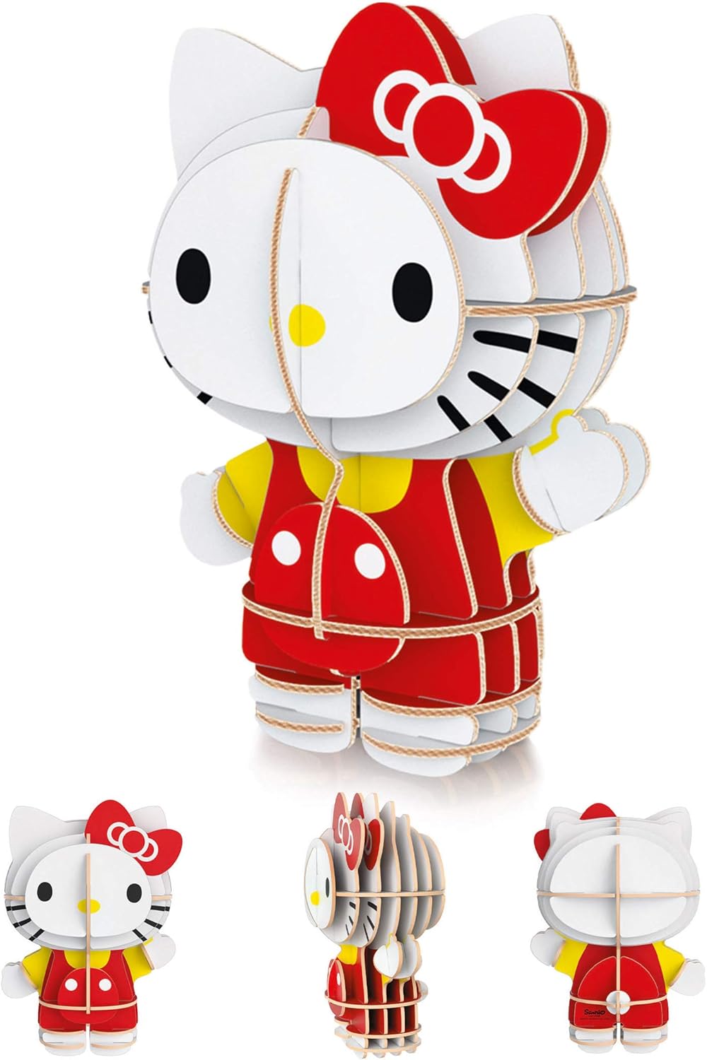 Clementoni – 20171 – Puzzle 104 pieces + 3D Model – Hello Kitty – Made ...