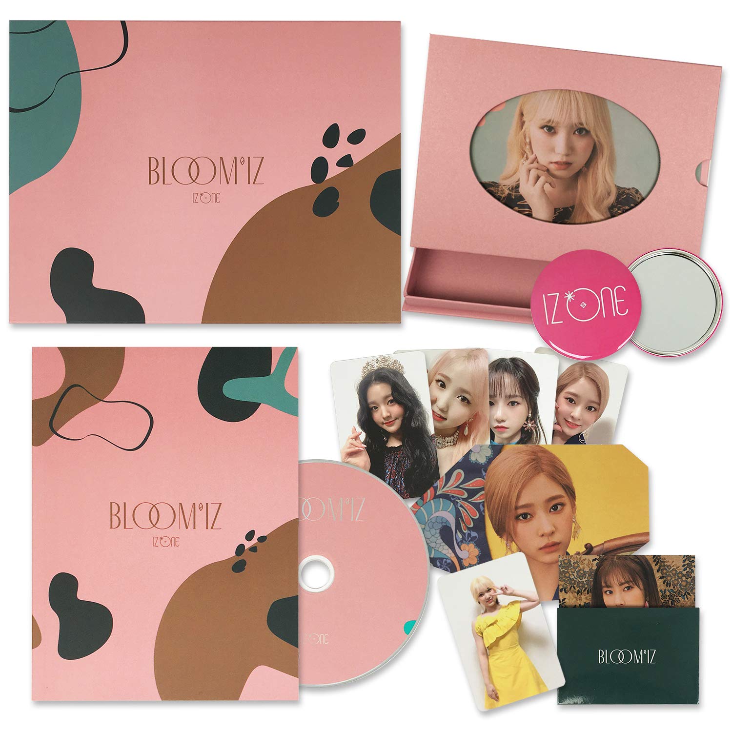 IZONE 1st Album - BLOOM*IZ CD + Photobook + IZ*one Cards + Photocards ...