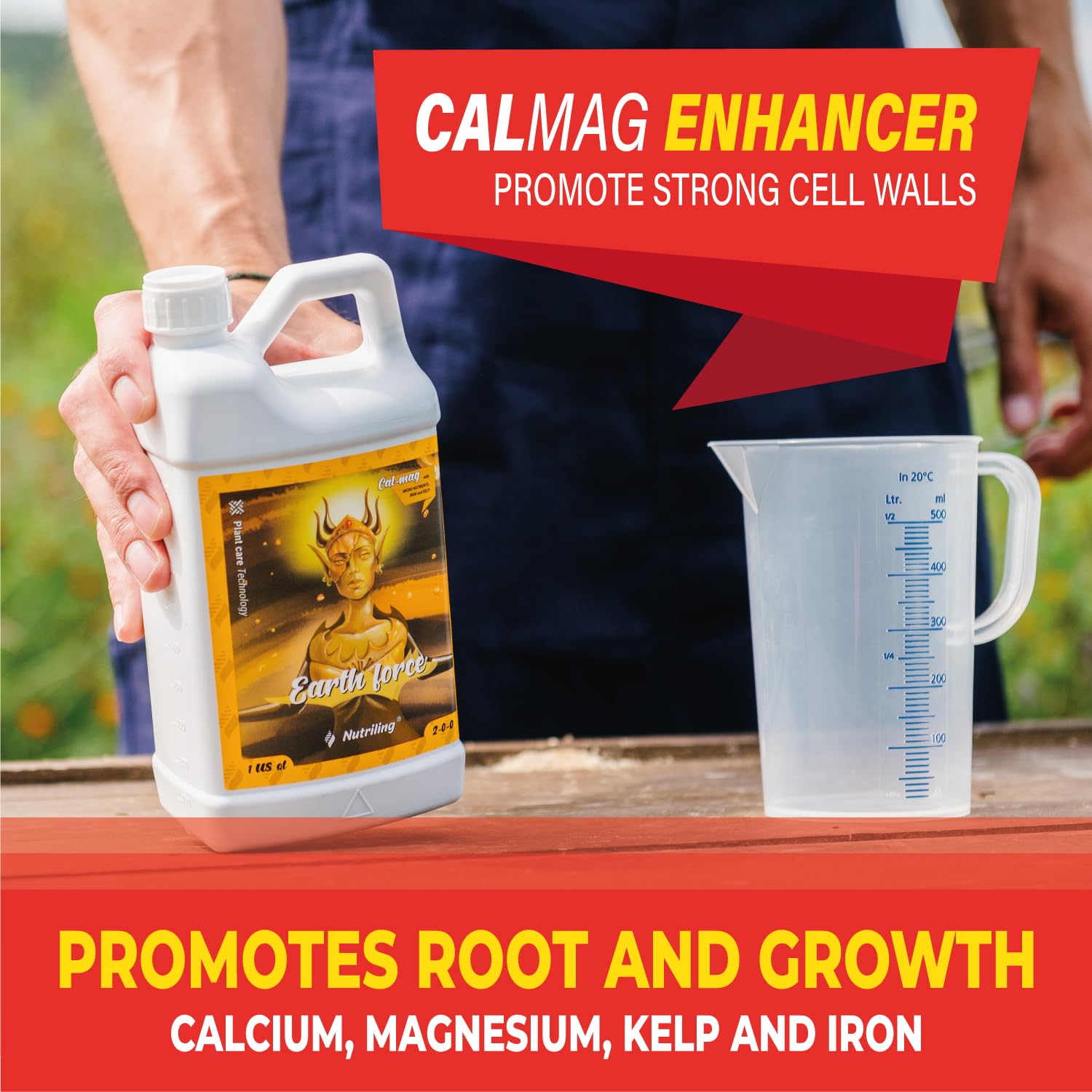 Mua Cal Mag for Plants. Boost Your Plants Health. Earth Force 2-0-0 ...