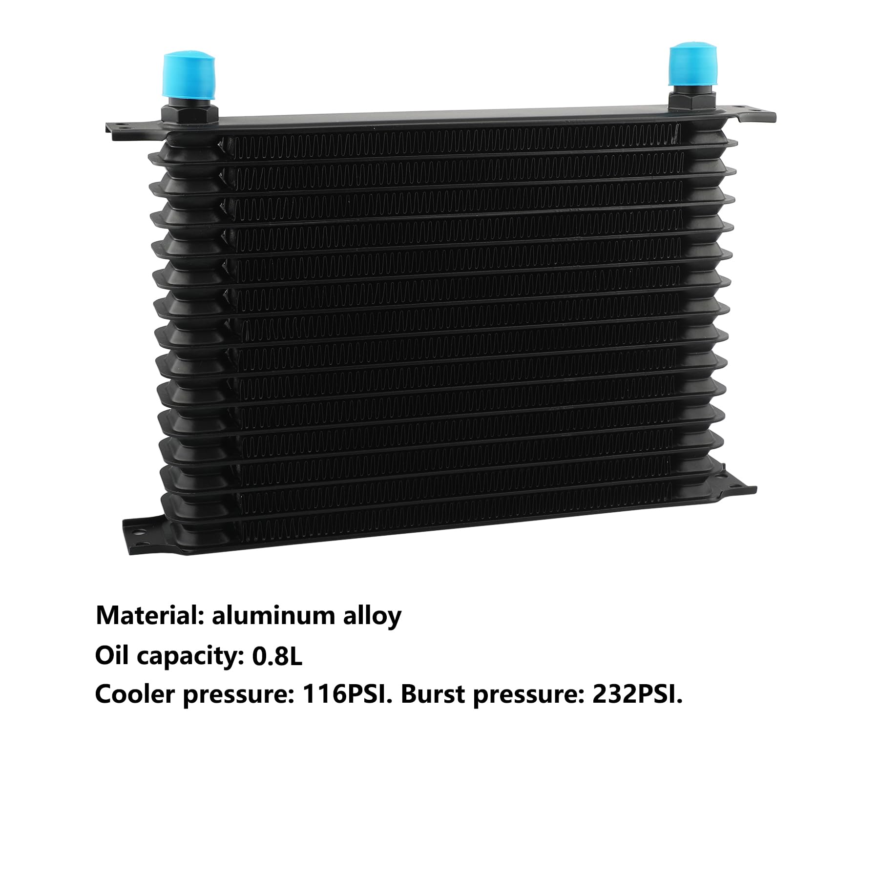 Mua Ucreative Oil Cooler Kit 10AN Transmission Engine Cooler Japanese ...