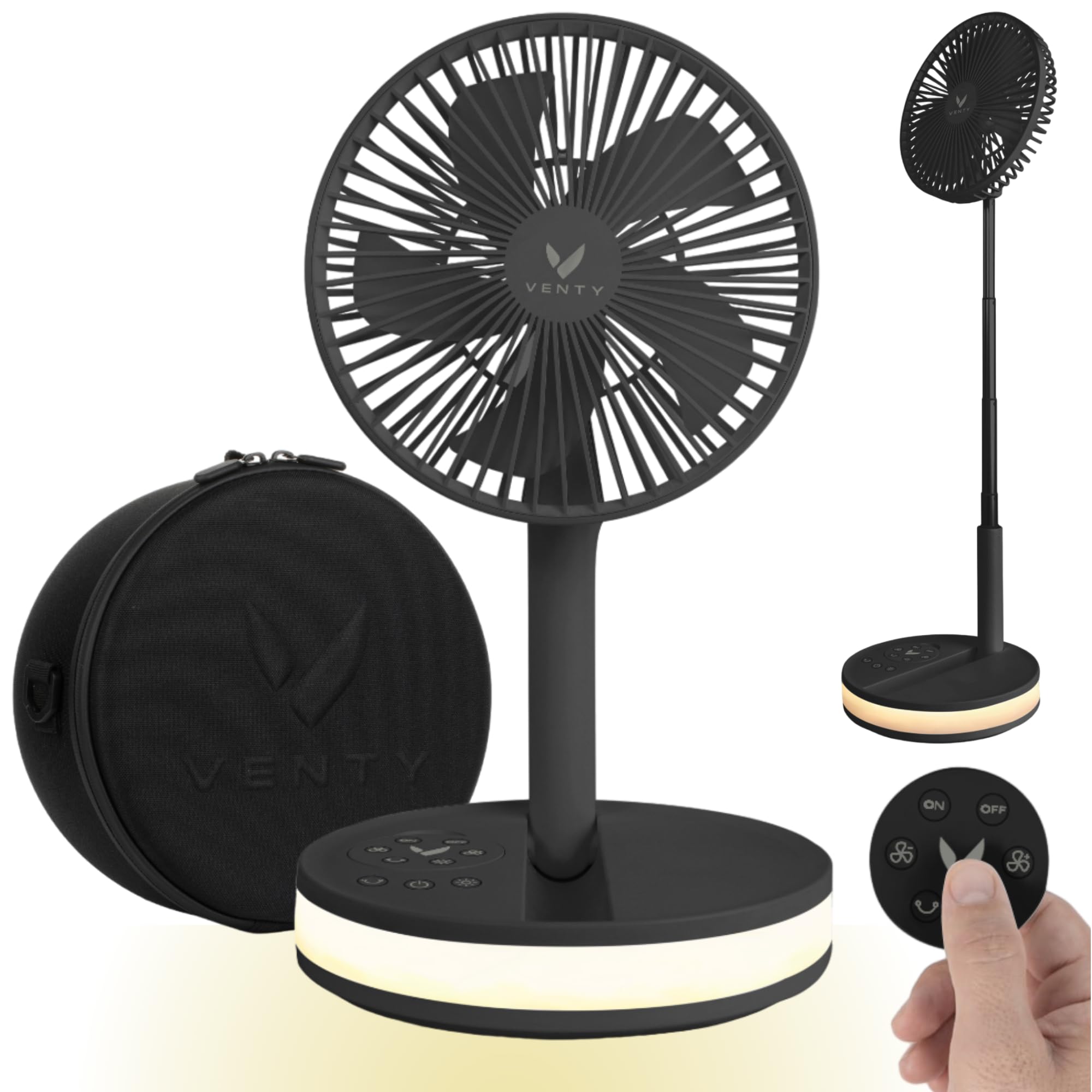 Mua Original Portable Fan - Wireless Battery Operated Fan With 4 Speeds ...