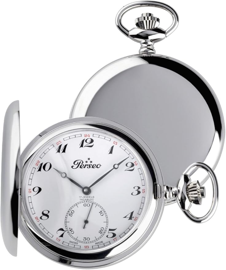 Perseo Ferrovie FS Automatico Orologio da Tasca Movimento Svizzero ...
