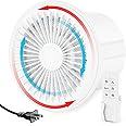 Amazon.com: HG Power 6 Inch Reversible Exhaust Fan with Remote Control ...