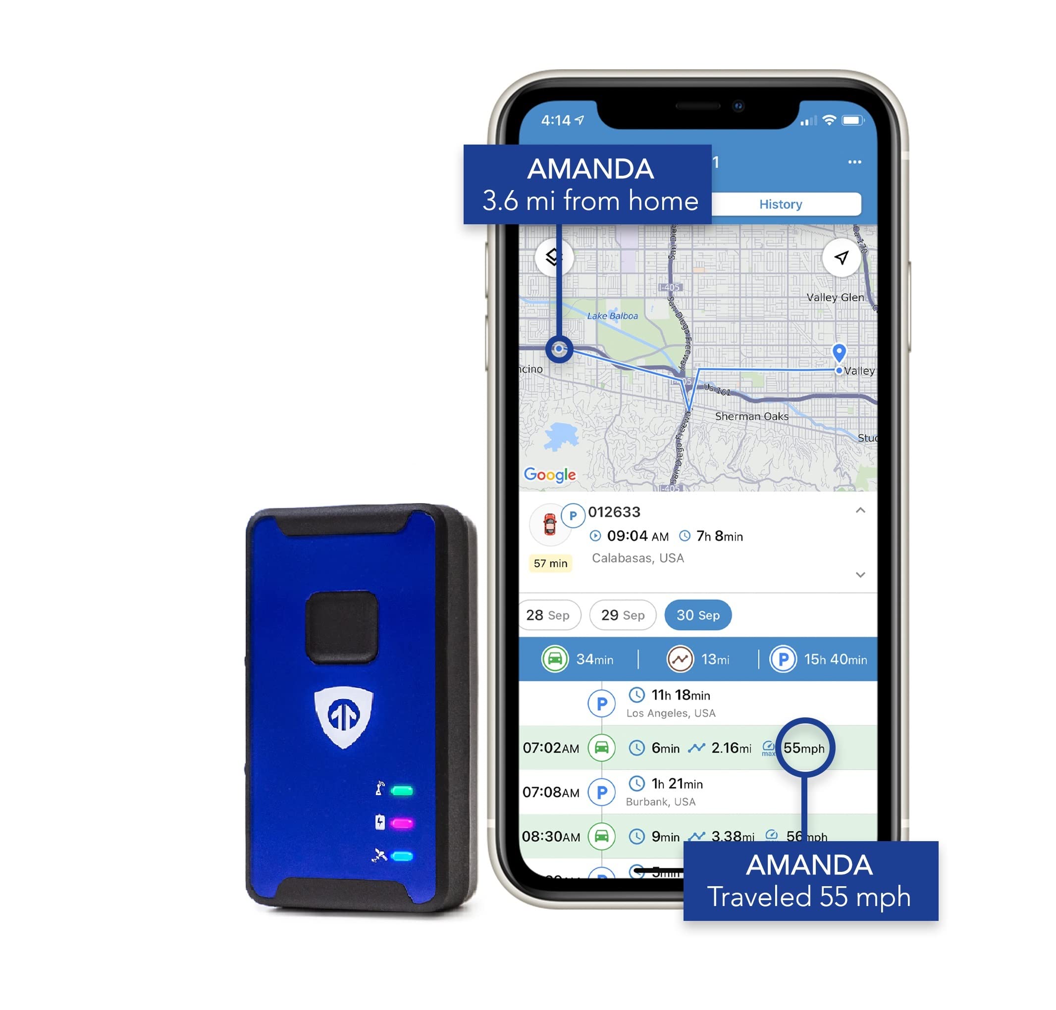 Brickhouse Security GPS Tracker for Vehicles - Vehicle Tracker, GPS ...
