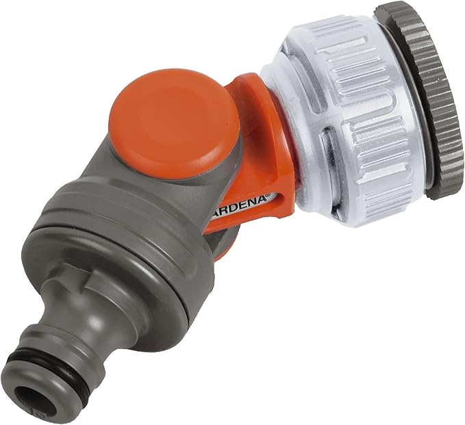 GARDENA Angled Tap Connector: Connector for 26.5 mm (G3/4 Inch) taps ...