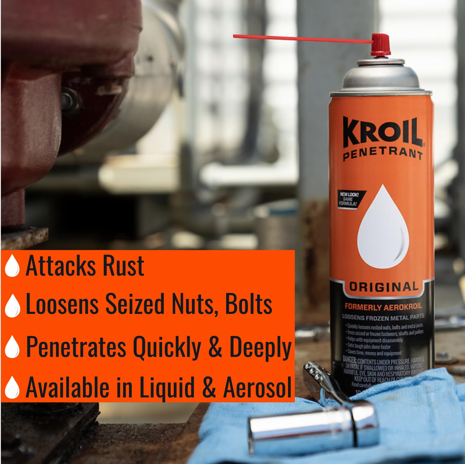 Mua Kroil Original Penetrating Oil (Aerosol Spray-16.5oz Can-Single ...