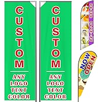 Amazon.com: Custom Feather Flags for Business Outside Advertising ...