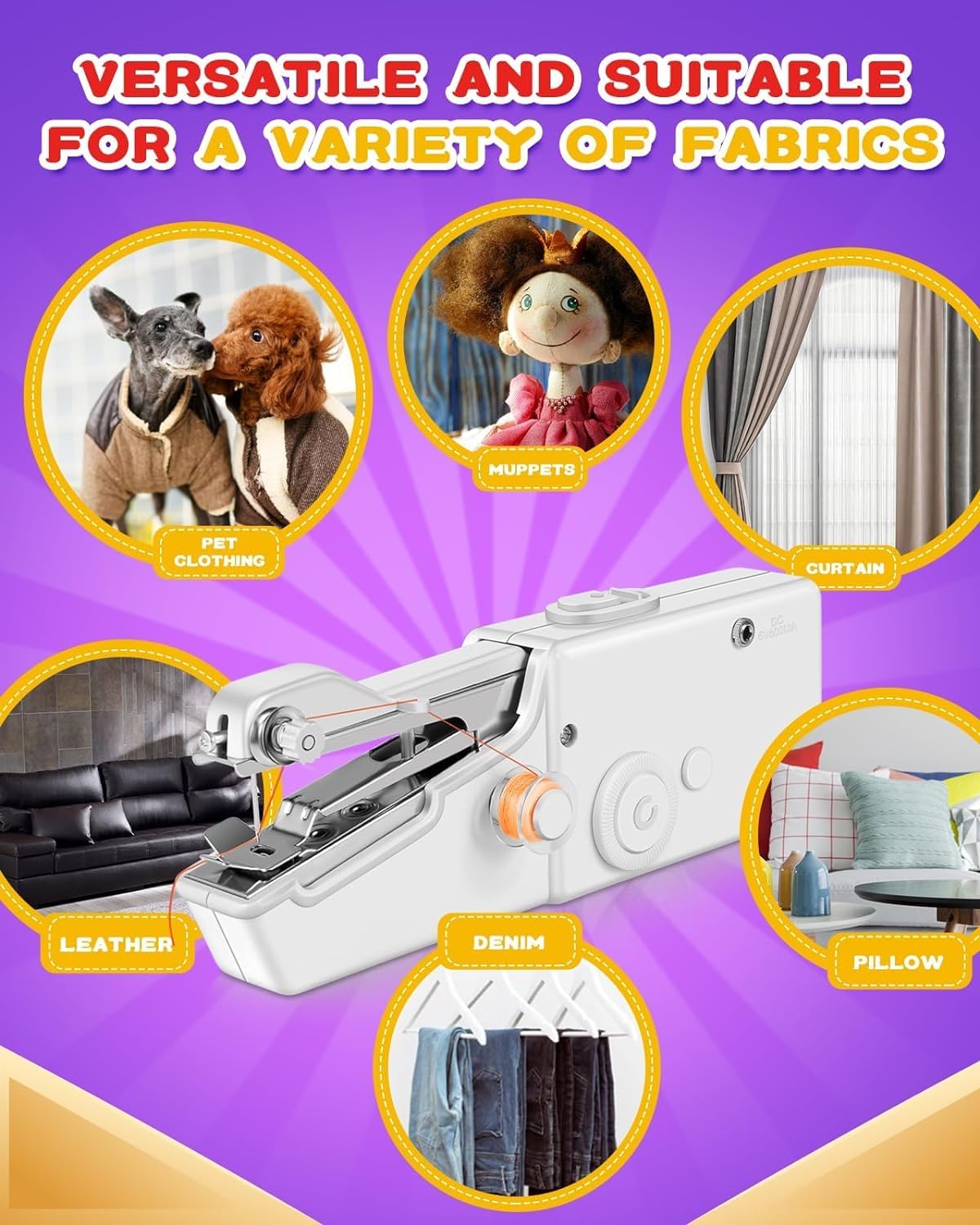 Mua Rapid Sewing and User-Friendly Portable Handheld Sewing Machine ...