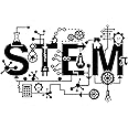 Amazon.com: STEM Vinyl Wall Decal - Science, Technology, Engineering ...