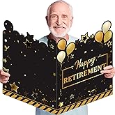 Amazon.com : LYXJYLP Large Retirement Greeting Card 13.8 x 21.2 inch ...