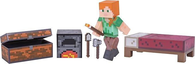 Amazon.com: Minecraft Alex Survival Pack: Toys & Games