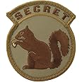 Amazon.com: Mil-Spec Monkey Secret Squirrel Patch (Desert: Novelty Apparel Accessories: Clothing ...