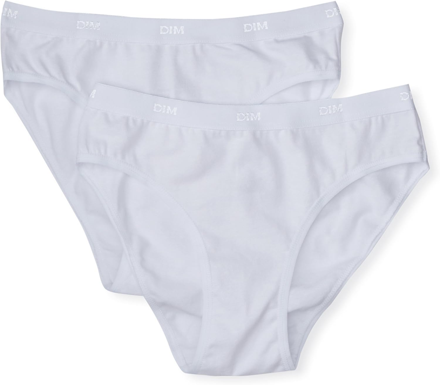 DIM Girl's Brief (Pack of 2): Amazon.co.uk: Clothing