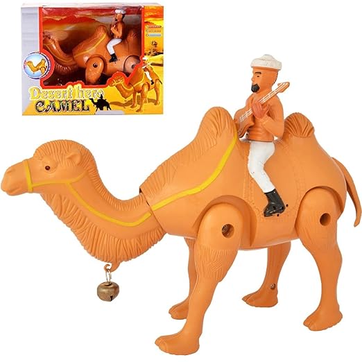 Buy HALO NATION Camel Toy - Walking Light Sound Camel, Battery Operated ...