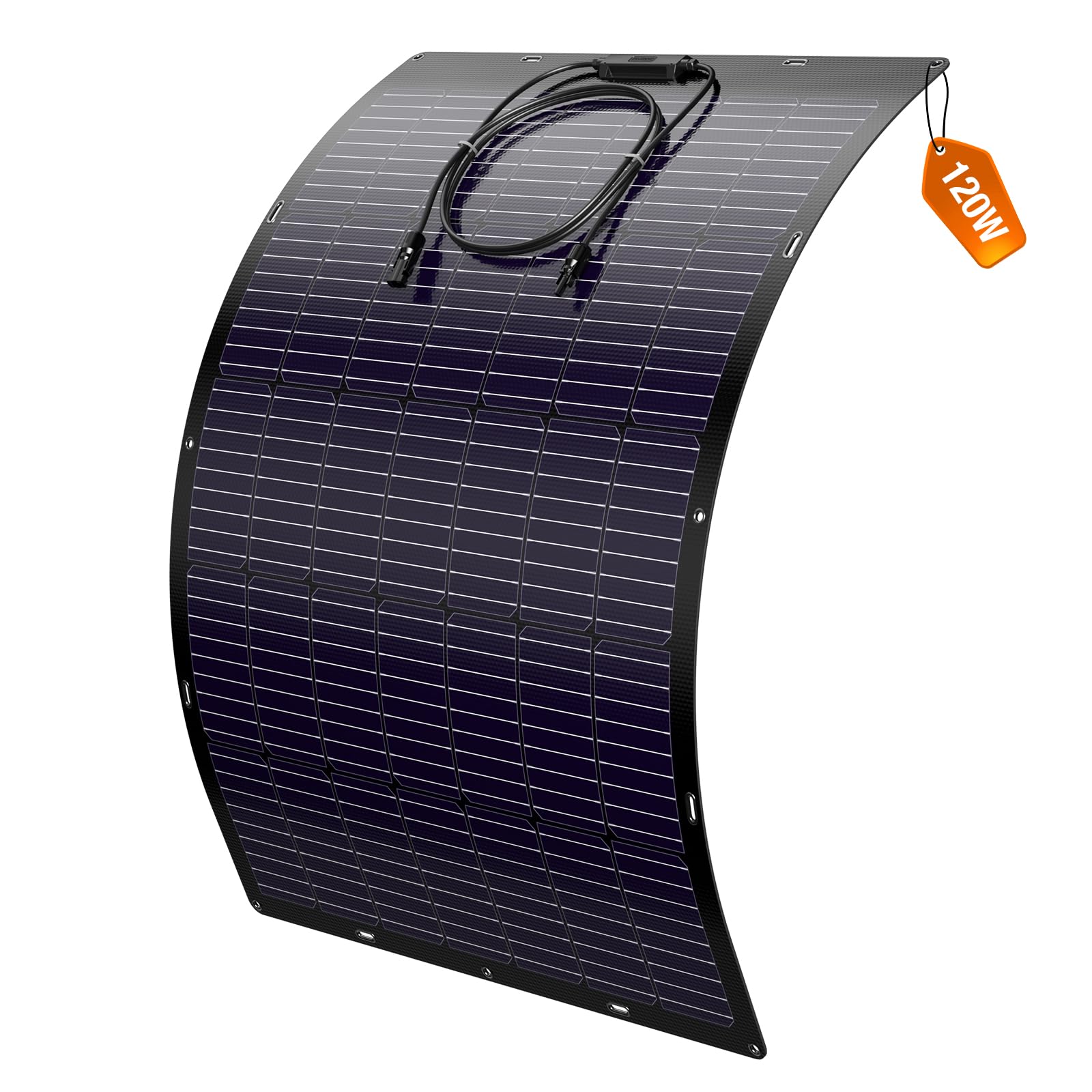 Mua EBL 120W Portable Solar Panel 12V /21.7V Monocrystalline Flexible ...