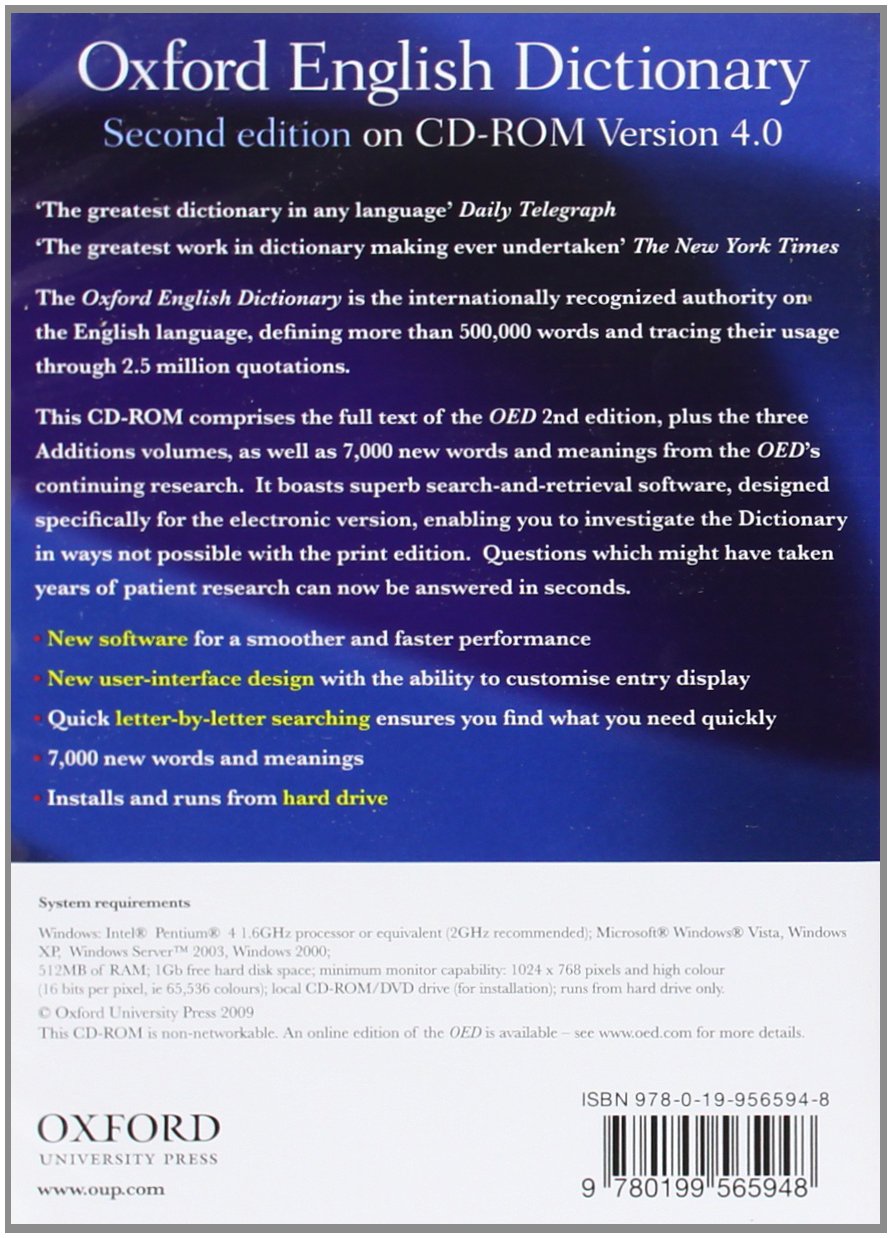 42％割引新しい Win10対応Oxford English Dictionary CD-ROM その他 PC/タブレット-OTA.ON ...