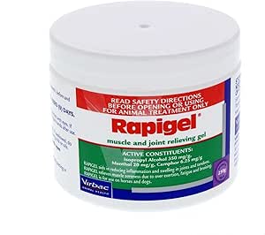 Virbac Rapigel Muscle & Joint Relieving Gel,: Amazon.com.au: Pet Supplies