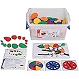 Amazon.com: Rainbow Pebbles Classroom Set - Sorting and Stacking Stones ...