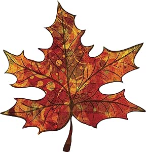 Amazon.com: EW Designs Magnet Pretty Fall Autumn Pumpkin Colored Maple ...