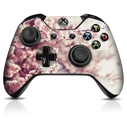 Amazon.com: Controller Gear Cherry Blossom Xbox One Controller Skin ...