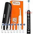 Amazon.com: Bitvae R2 Rotating Electric Toothbrush for Adults with 8 ...