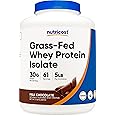 Amazon.com: Nutricost Grass-Fed Whey Protein Isolate (Chocolate) 5LBS - Non-GMO, Gluten Free ...