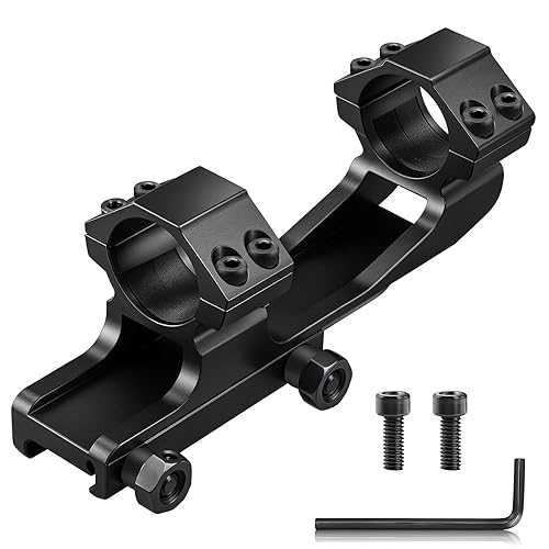 KKIKK 1 inch Scope Mount, 7075 Aviation Aluminum Sporting Optics ...
