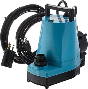 Little Giant 5-ASP 1/6 Horsepower Water Wizard 5 Series Submersible ...