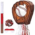 Amazon.com: Baseball Piñata with Blindfold Bat for Birthday Party ...
