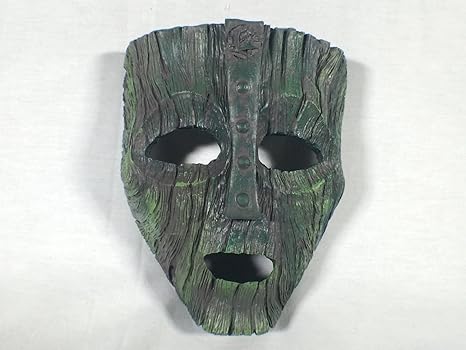 Reel Art Loki Mask, The Mask, Jim Carrey, Cameron Diaz with Clear Easel ...