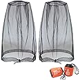 Amazon.com: Benvo Mosquito Head Net Mesh, Face Neck Fly Netting Hood ...