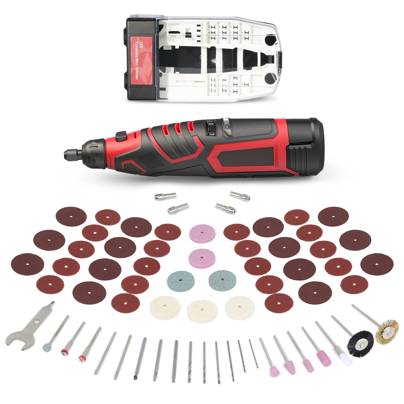 Mua Rotary Tool 12V Cordless Multi Tool with 6 Variable Speed 5000 ...