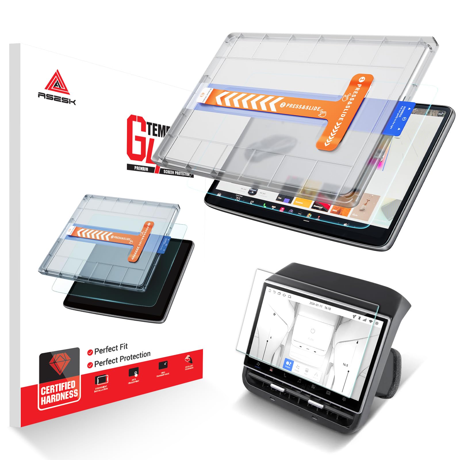 ASZSK For Tesla Model Y 2025 2026 Juniper& 2024-2026 Model 3 Highland ...