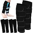 Amazon.com: Croknit 3 Pairs Lymphedema Compression Leg Wraps Adjustable ...