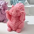 Amazon.com: Squirrel Mold Squirrel Candle Mold Squirrel Animal Mold ...