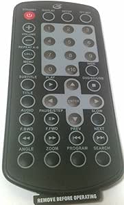 Amazon.com: GPX Portable Dvd, CD Player Remote Control: Home Audio ...